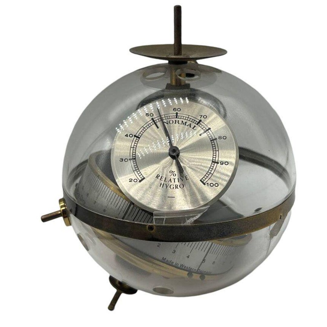 Mid Century West German Made Weather Station by Relative Hygrometer - Etsy
