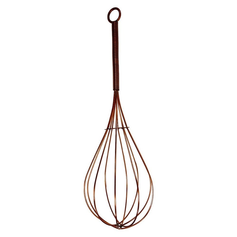 Large 26" Pop Art Copper Wire Whisk Wall Sculpture by Curtis Jere - Etsy
