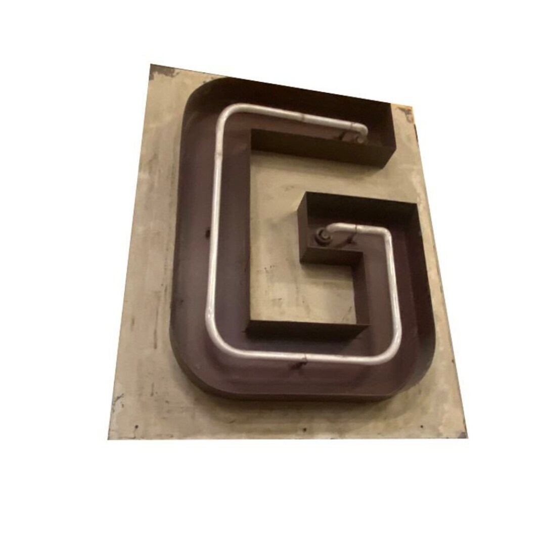 Large Vintage Neon Marquee Letter "g" From Pan American Auditorium - Etsy