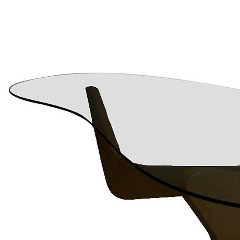 Mid-century Noguchi Style Biomorphic airplane Coffee Table - Etsy