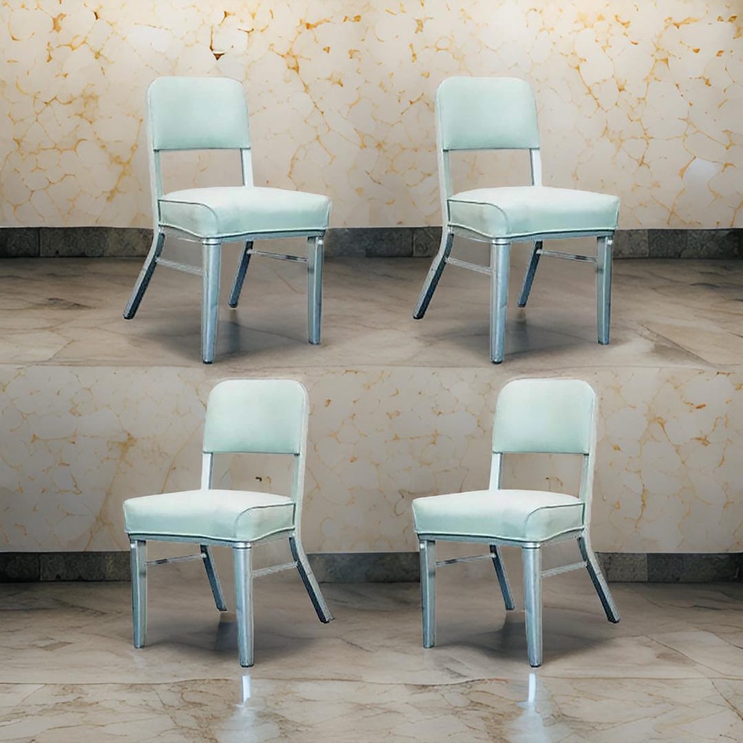 Set of Four Steelcase Industrial Tanker Chairs - Etsy