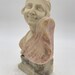 Art Deco Hand Carved Female Flapper Girl Alabaster Bust - Etsy