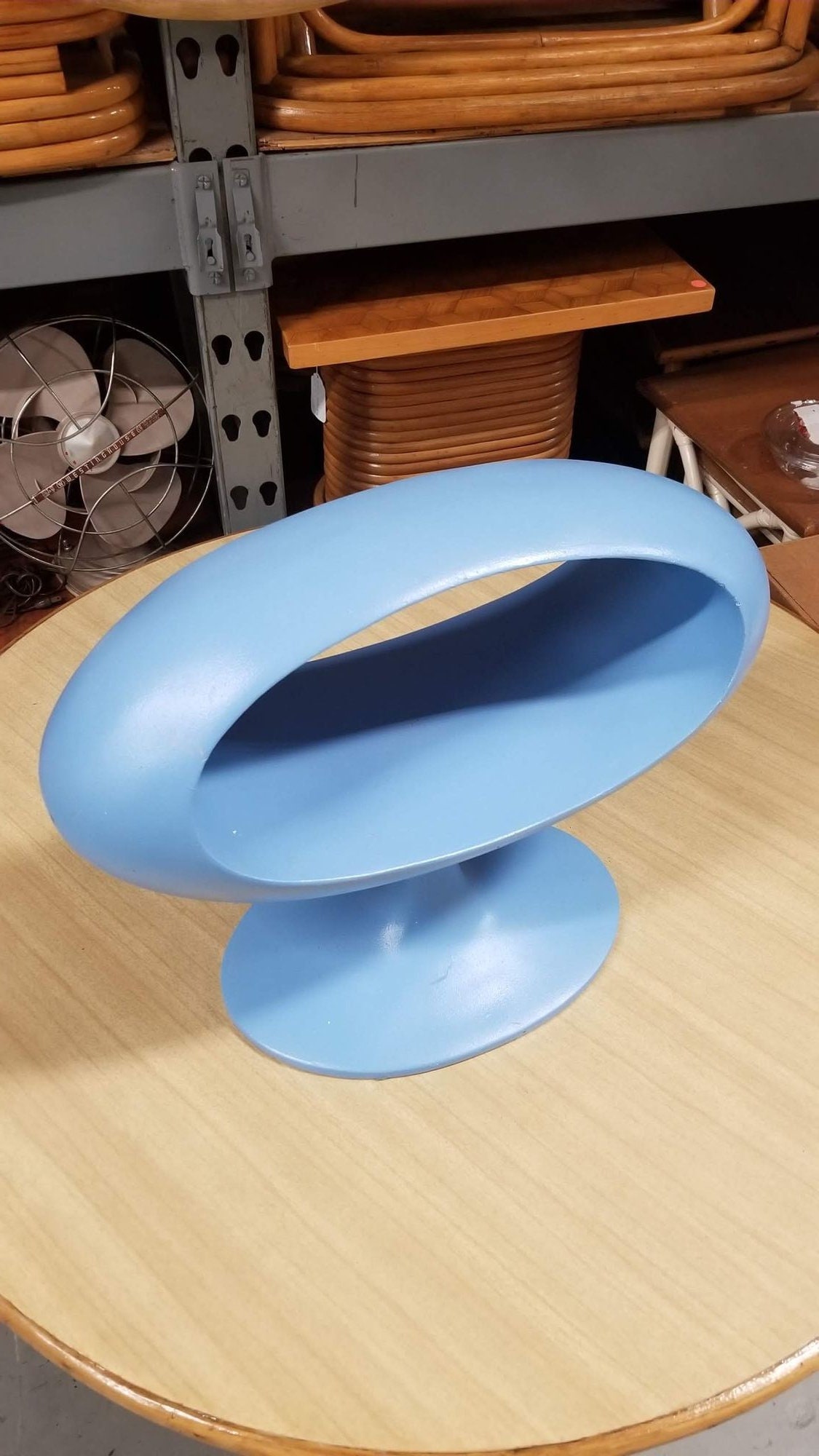 1960s Mid Century Mod Side Pedestal Table in Syle of William - Etsy