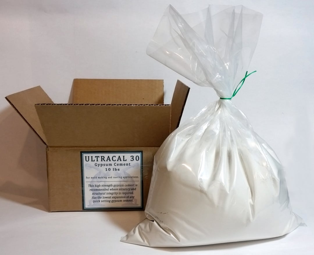 Ultracal 30 Plaster - 10lbs - USG Mold Making and Casting Gypsum - Etsy