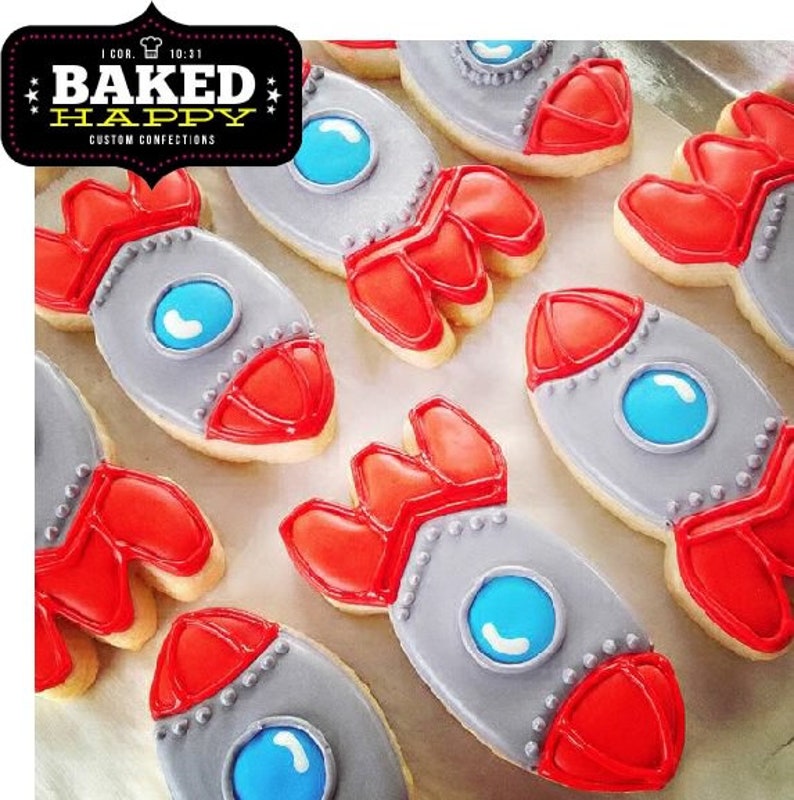 4 Piece Jet Fighter Airplane Helicopter Rocket Cookie Cutter - Etsy