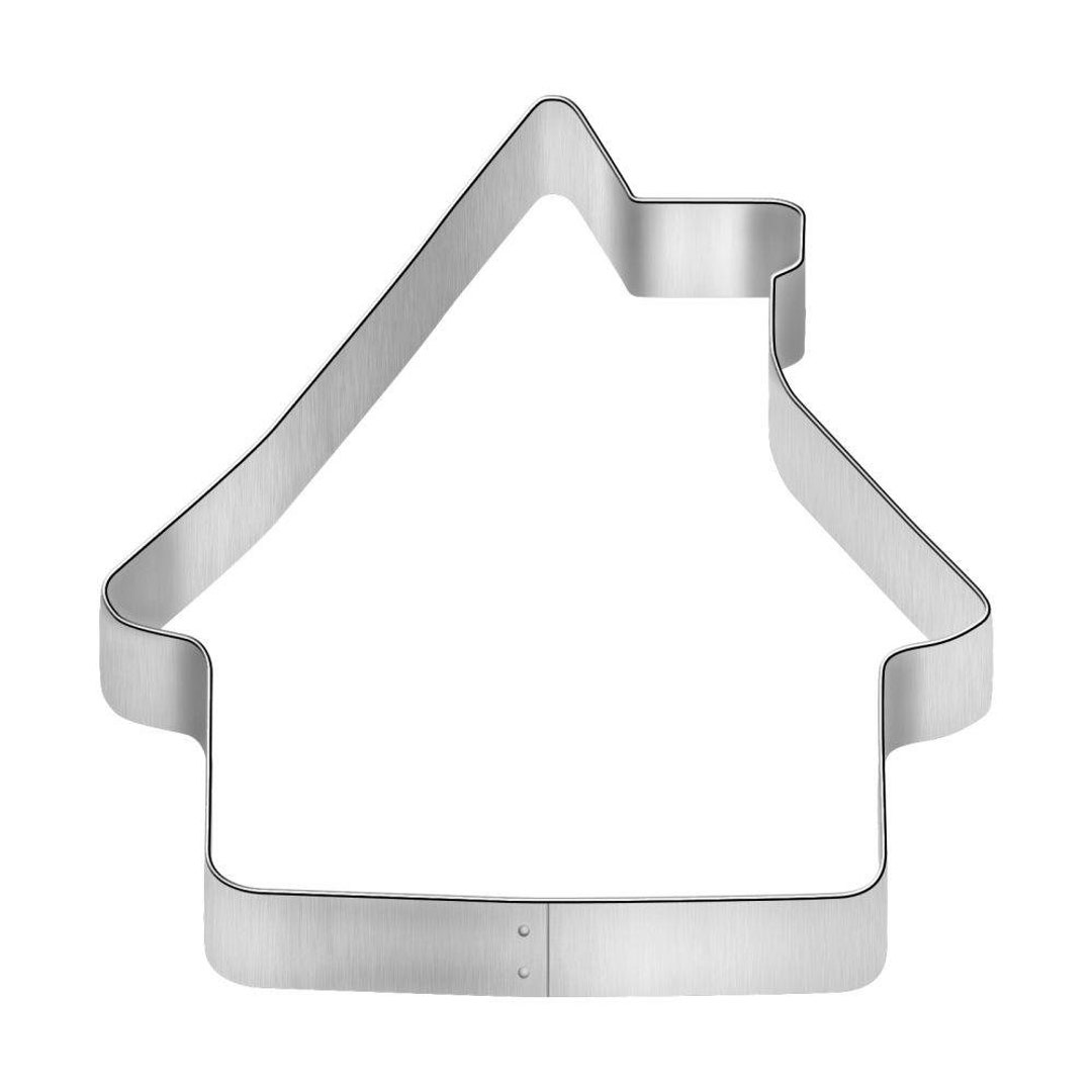 3'' Gingerbread Cottage Cabin House Christmas Cookie Cutter Metal ...