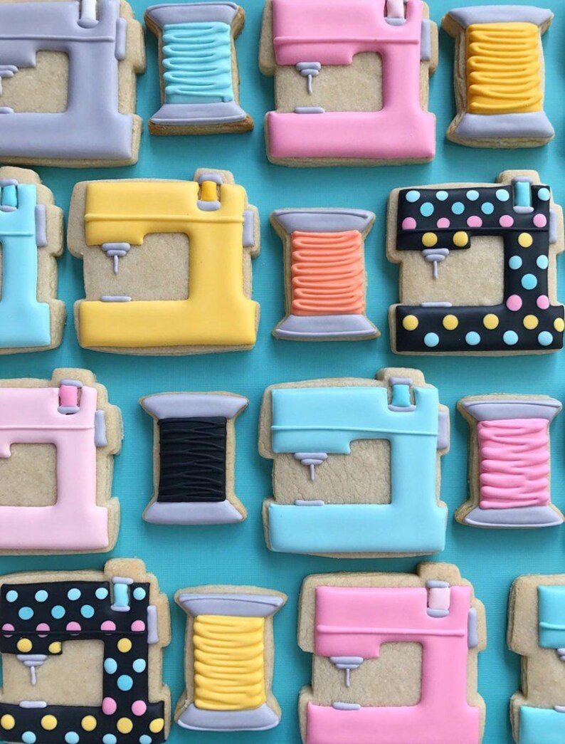 Sewing Machine Cookie Cutter Metal - Etsy