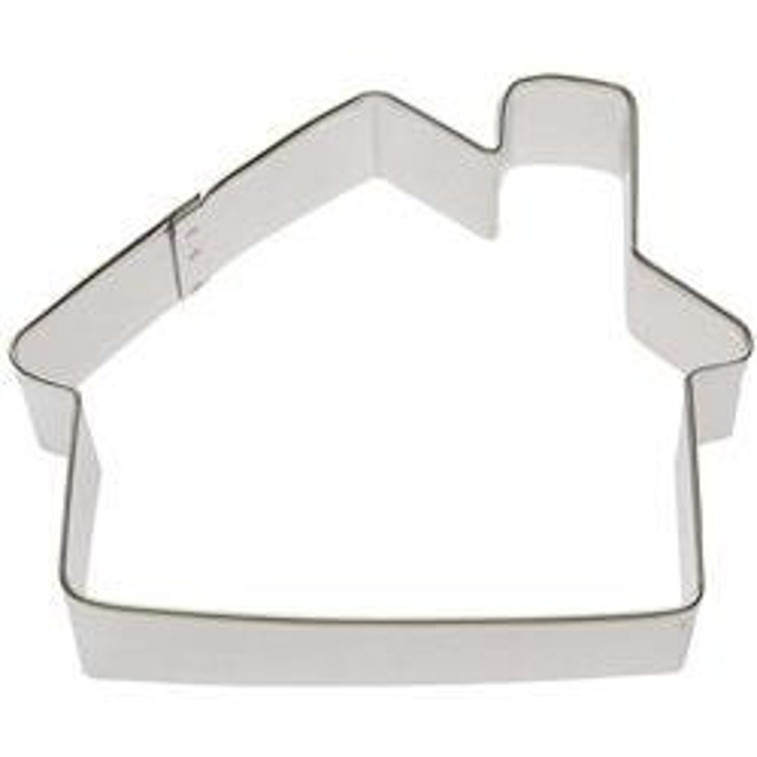 House Cabin Cottage 4'' Cookie Cutter Metal Real Estate Cookie Cutters ...