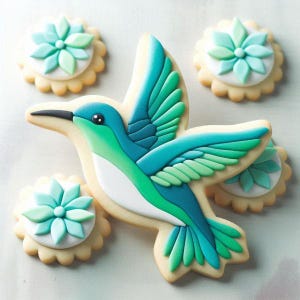 Hummingbird Bird 3'' Cookie Cutter Metal Animal | Cookie Cutters - Etsy