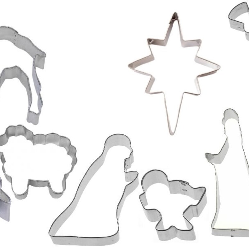 Nativity Cookie Cutters - Etsy