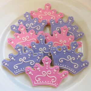 Crown Tiara 5'' Cookie Cutter Metal Princess Queen Royal Freshies ...