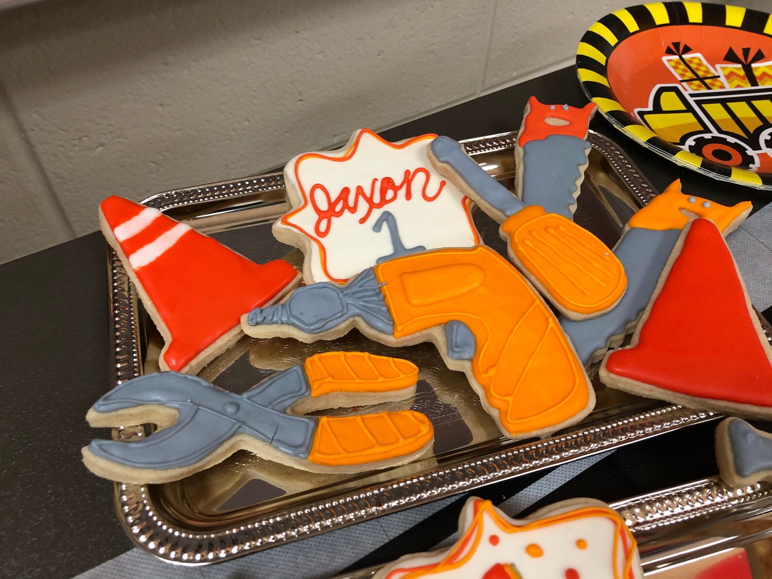 7 Piece Tool Cookie Cutter Set Construction Cookies Drill - Etsy