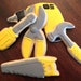 7 Piece Tool Cookie Cutter Set Construction Cookies Drill - Etsy