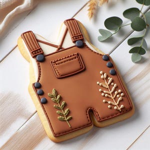 Baby Overalls 4'' Cookie Cutter Metal | Baby Shower | Birthday Party ...