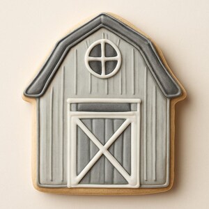 Barn 3.5'' Cookie Cutter Metal | Cookie Cutters - Etsy