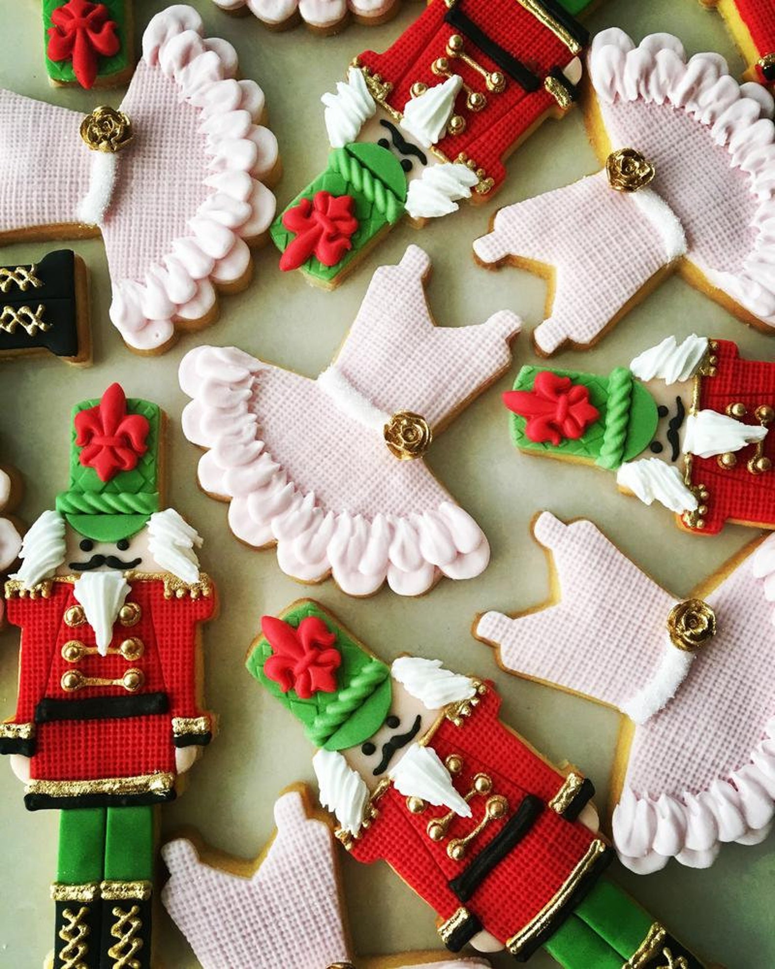 12 Piece Nutcracker Ballet Cookie Cutter Set Metal Christmas - Etsy