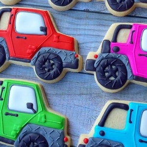 Off Road 4WD SUV Military Truck Vehicle 4.25'' Cookie Cutter Metal ...