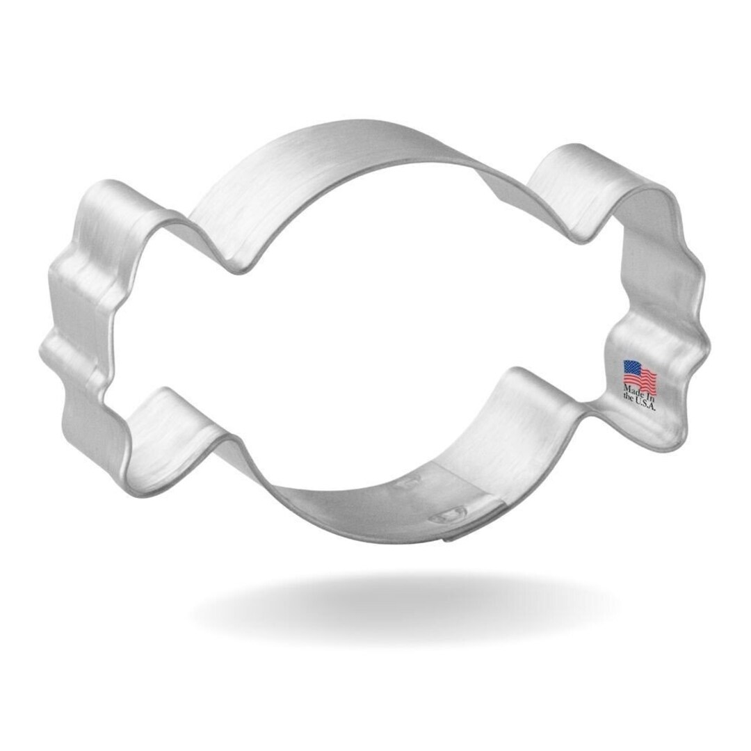 Mini Wrapped Candy Taffy 1.75'' Cookie Cutter Metal Birthday Party ...