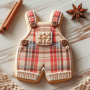 Baby Overalls 4'' Cookie Cutter Metal | Baby Shower | Birthday Party ...