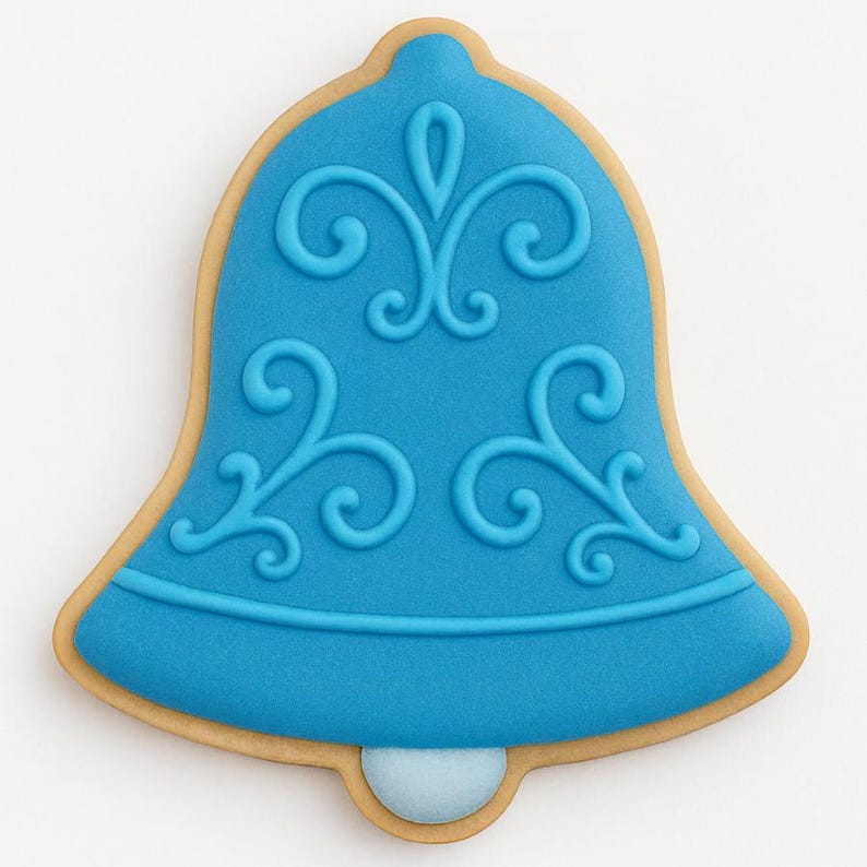 3.5'' Bell Christmas Cookie Cutter Metal | Cookie Cutters - Etsy