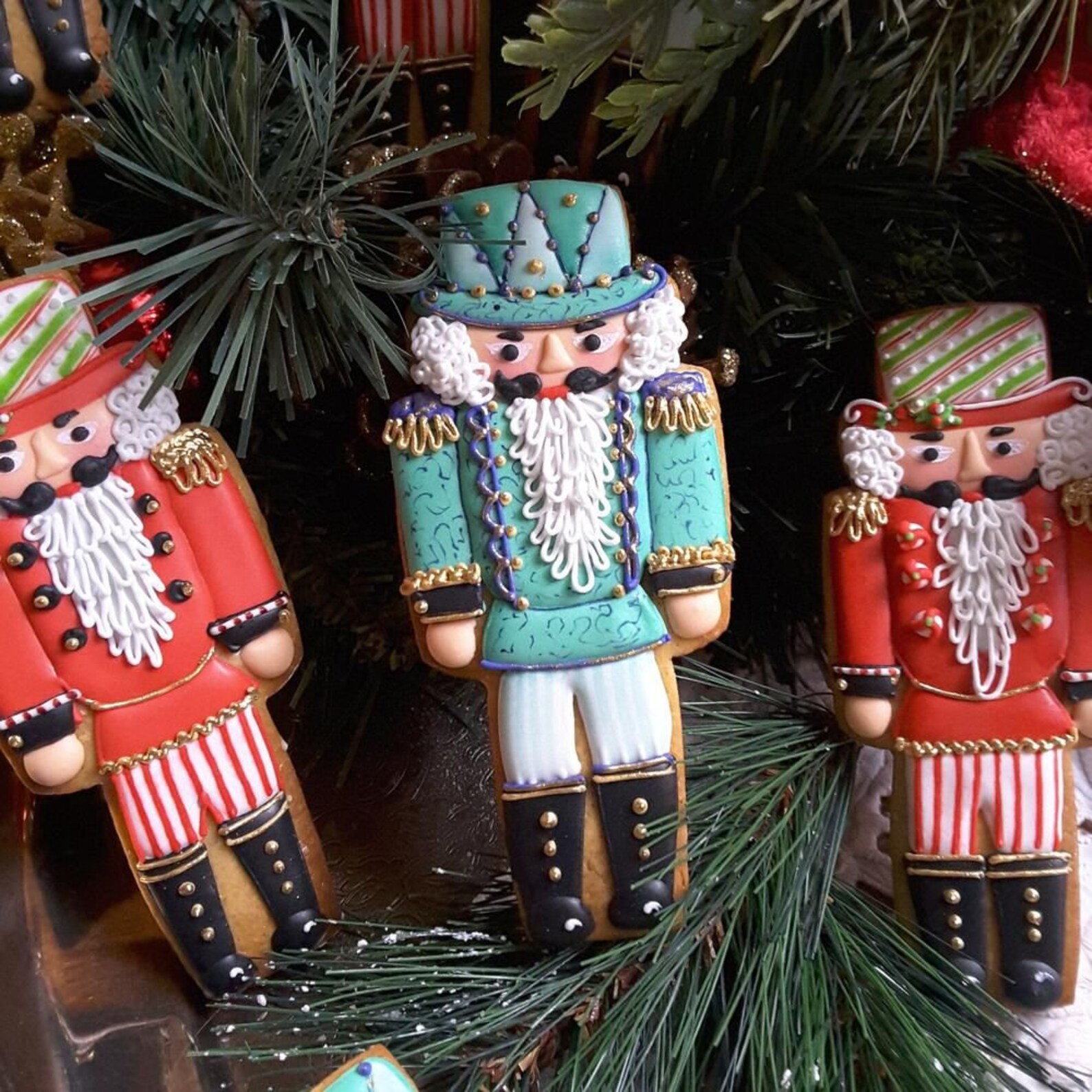 12 Piece Nutcracker Ballet Cookie Cutter Set Metal Christmas - Etsy