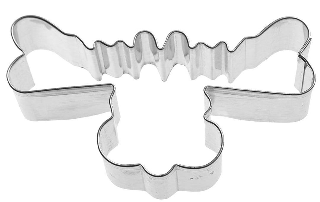 Moose Head 4'' Cookie Cutter Metal Woodland Animal Birthday Party ...