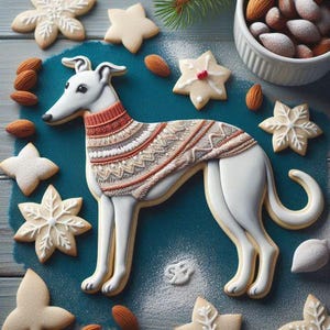 Greyhound Dog 4.5'' Cookie Cutter Metal Pet Animal Shelter Treats ...