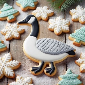 Canadian Goose Bird 5'' Cookie Cutter Metal Bird Animal | Cookie ...