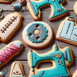 Sewing Machine Cookie Cutter Metal | Cookie Cutters - Etsy