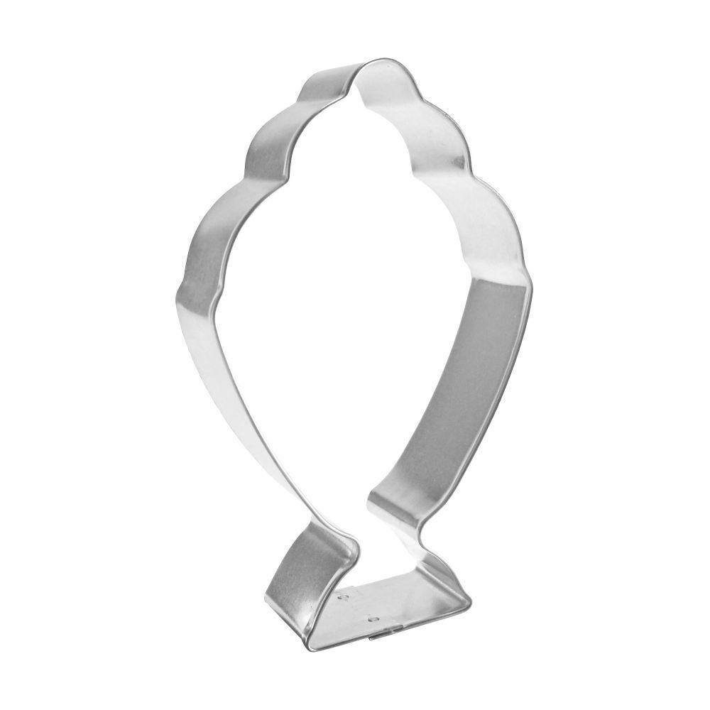 Ice Cream Sundae Cookie Cutter Metal | Summer Frozen Dessert | Birthday ...
