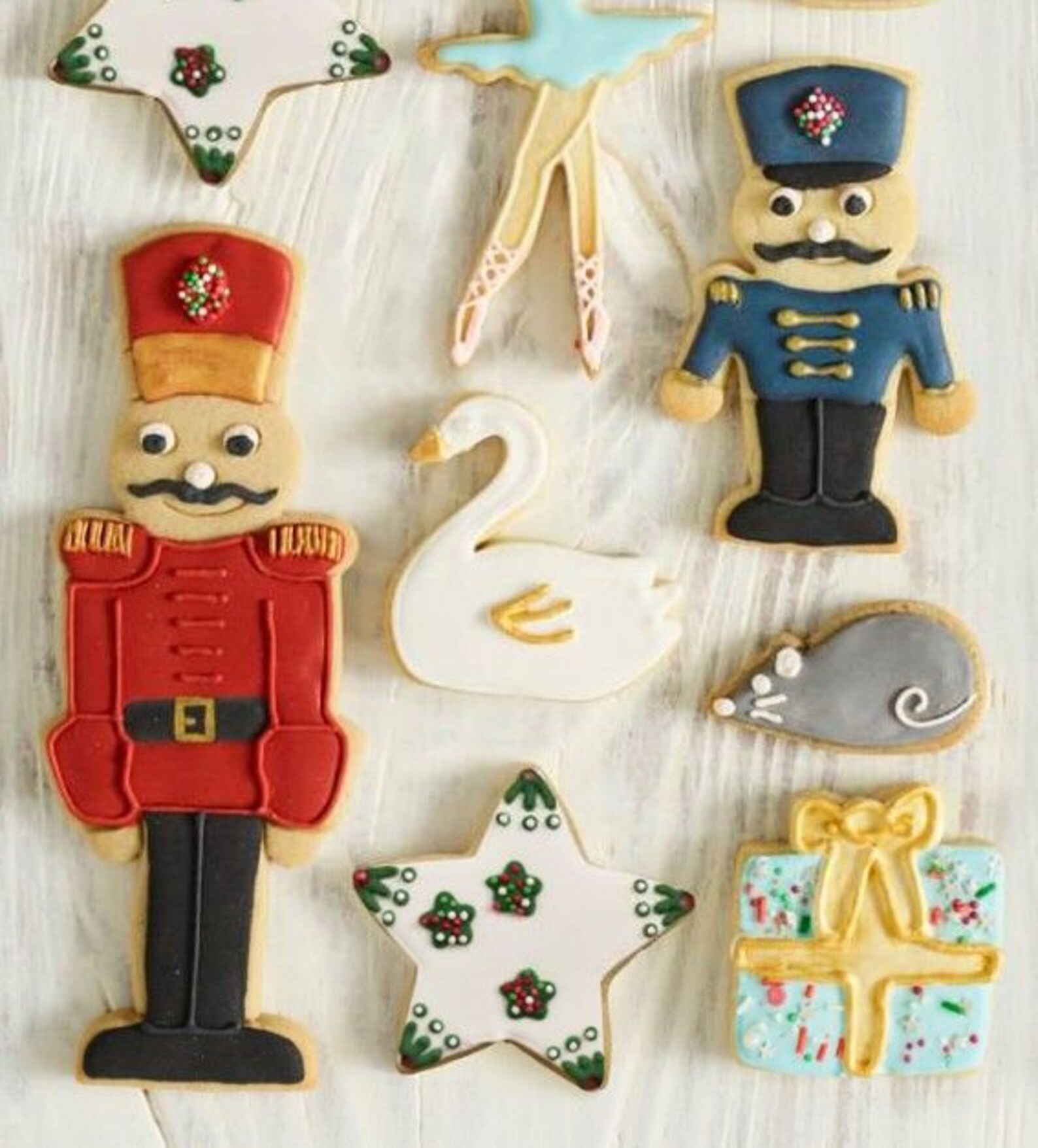 12 Piece Nutcracker Ballet Cookie Cutter Set Metal Christmas - Etsy