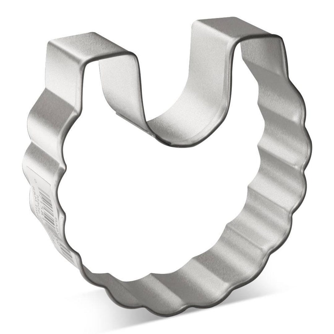 Baby Bib Cookie Cutter 3'' Metal | Baby Reveal Shower | Birthday Party ...
