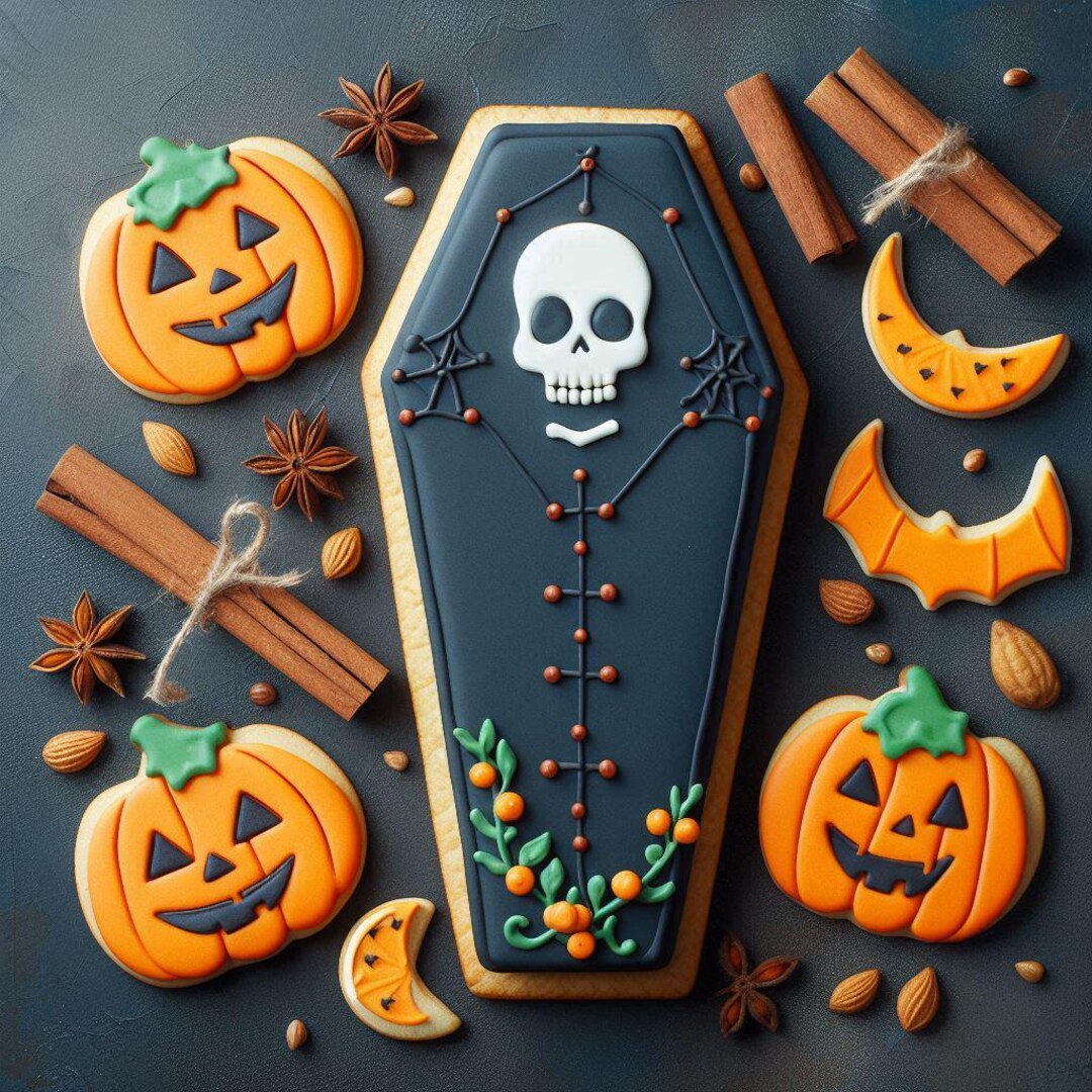 Halloween Coffin Cookie Cutter 4.5'' Camping Sleeping Bag | Birthday ...