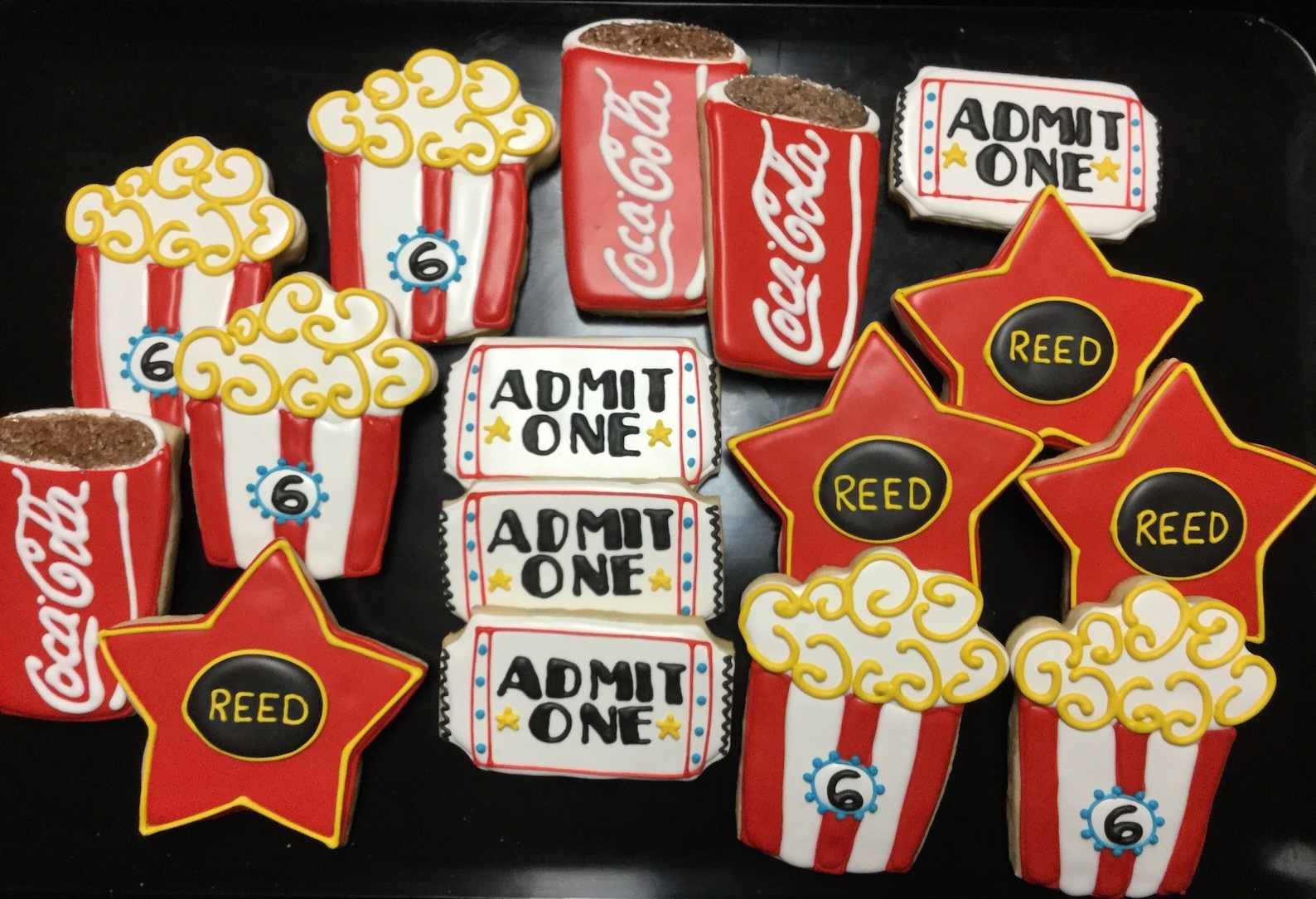 7 Piece Movie Theater Hollywood Cookie Cutter Set Metal - Etsy