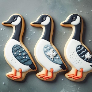 Canadian Goose Bird 5'' Cookie Cutter Metal Bird Animal | Cookie ...