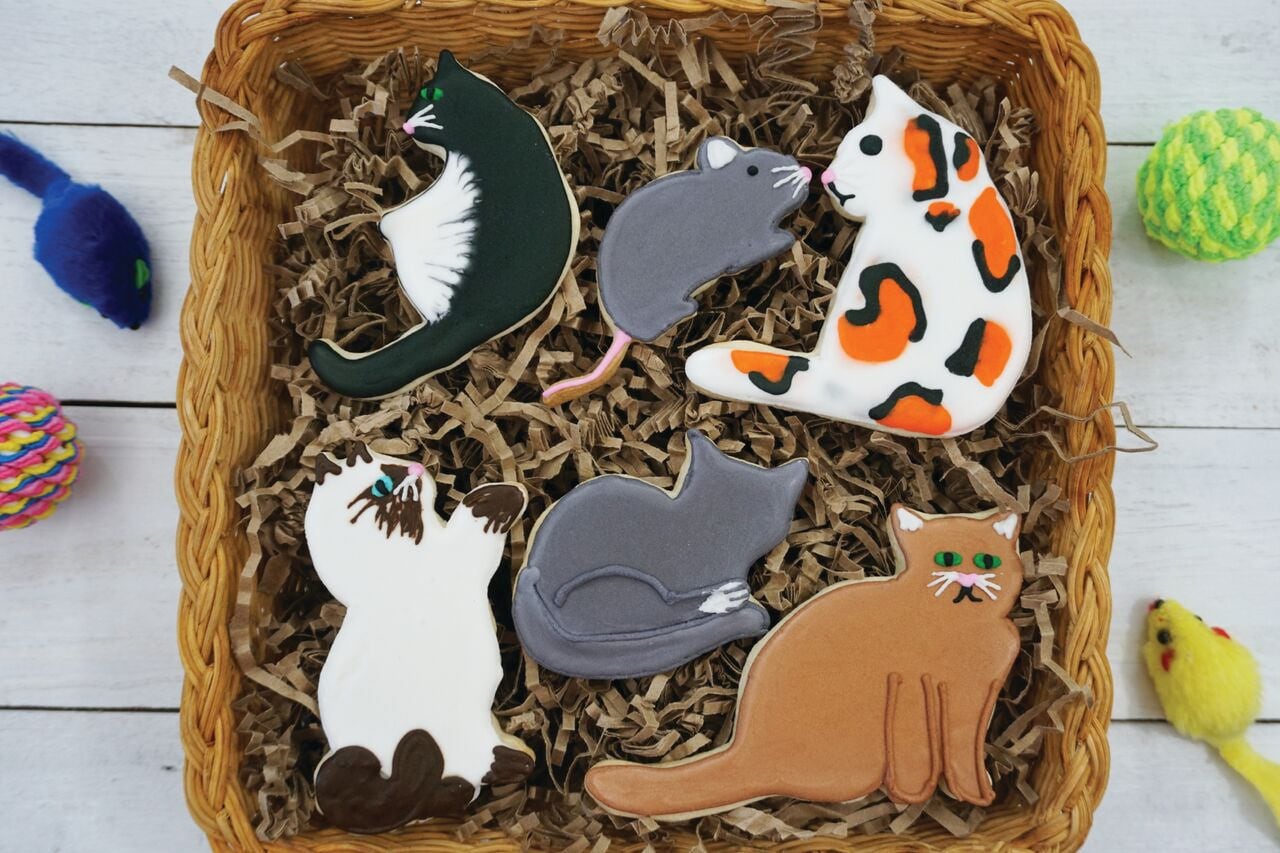 6 Piece Cat Cookie Cutter Set New Animal Shelter Fundraiser | Etsy