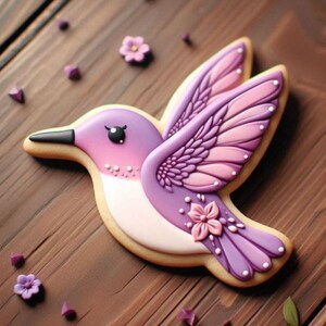 Hummingbird Bird 3'' Cookie Cutter Metal Animal | Cookie Cutters - Etsy