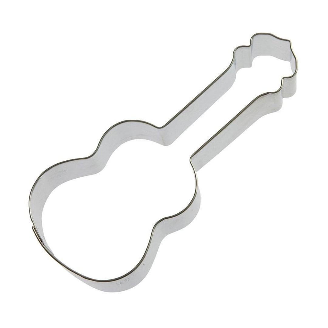 Guitar 5.25'' Ukulele Cookie Cutter Metal Music | Cookie Cutters - Etsy