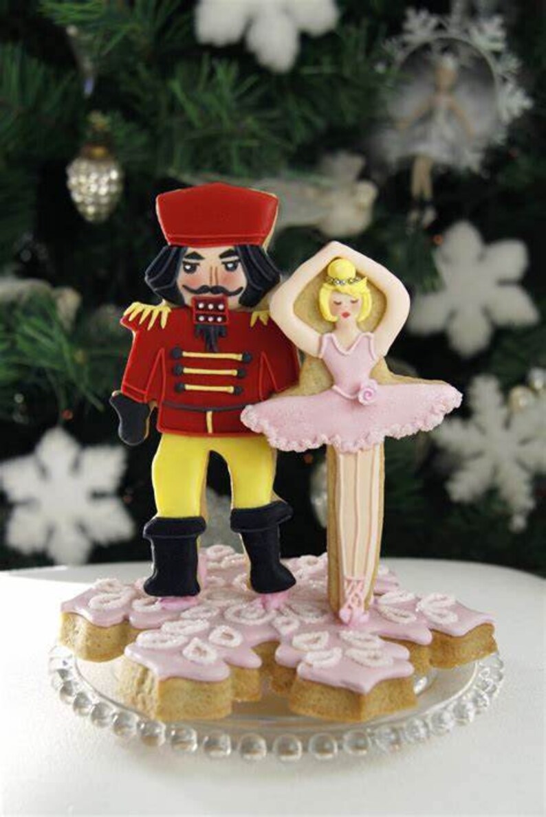 12 Piece Nutcracker Ballet Cookie Cutter Set Metal Christmas - Etsy