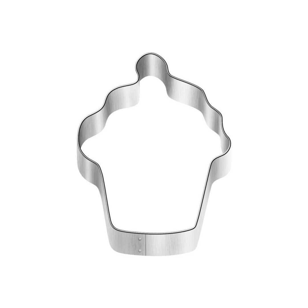 Mini Cupcake Muffin 2'' Cookie Cutter Metal Coffee Shop Farmers Market ...