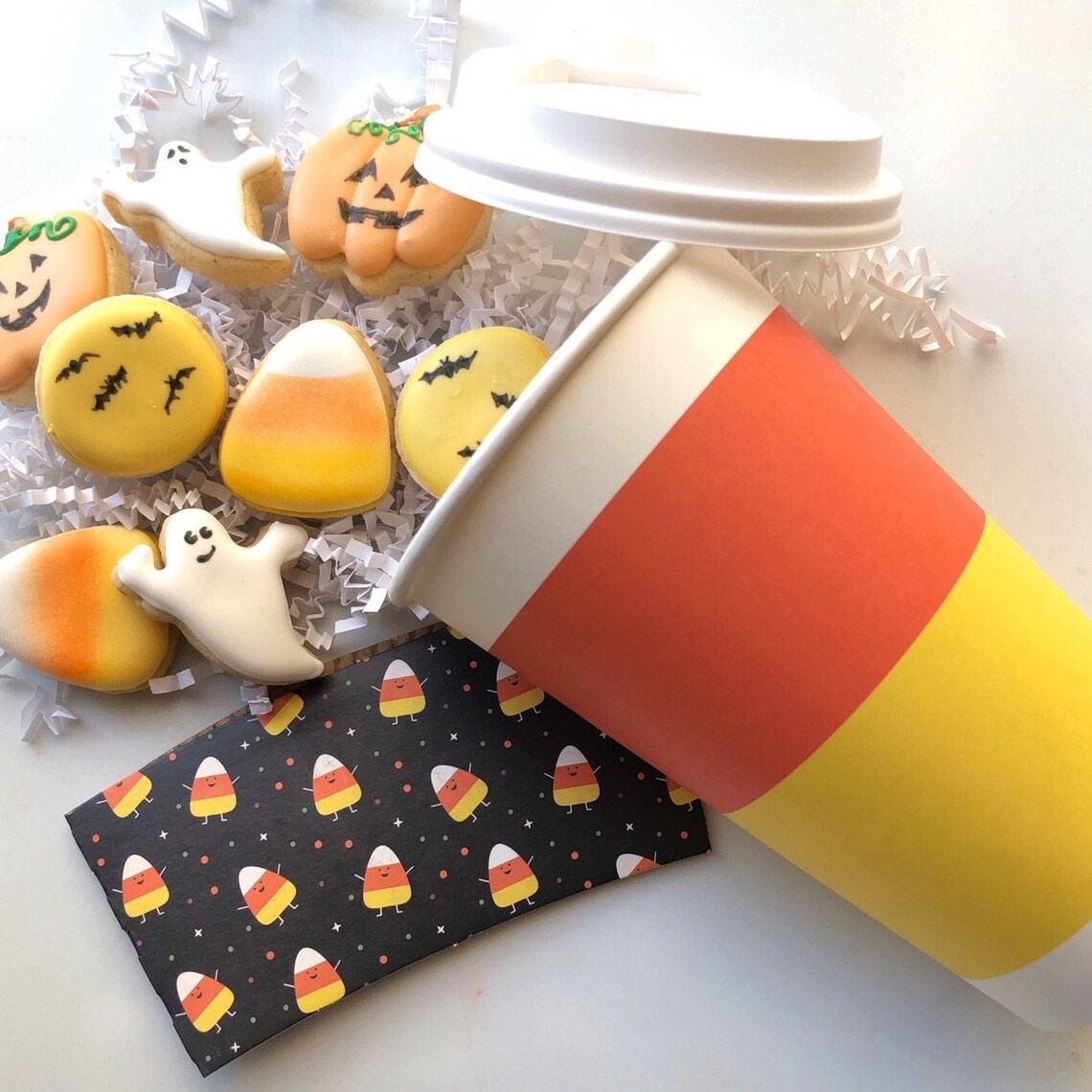 6 Piece Mini Halloween Cookie Cutter Set Autumn Metal Fall | Etsy