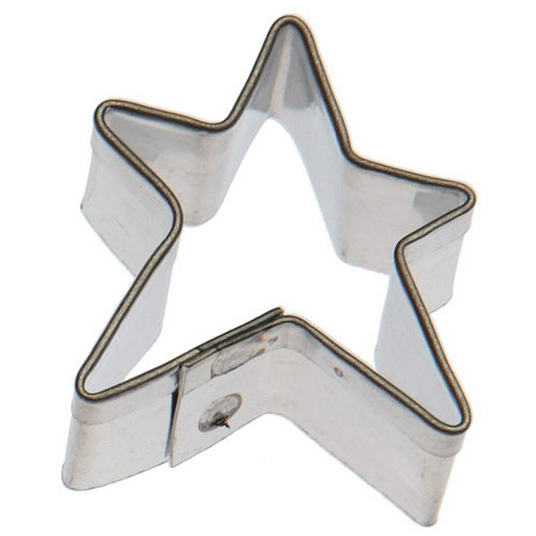 Mini 1.25'' Folk Primitive Star Cookie Cutter Metal | Cookie Cutters - Etsy
