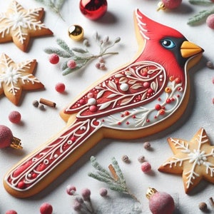 Cardinal Blue Jay Bird 4.5'' Cookie Cutter Metal Animal | Cookie ...