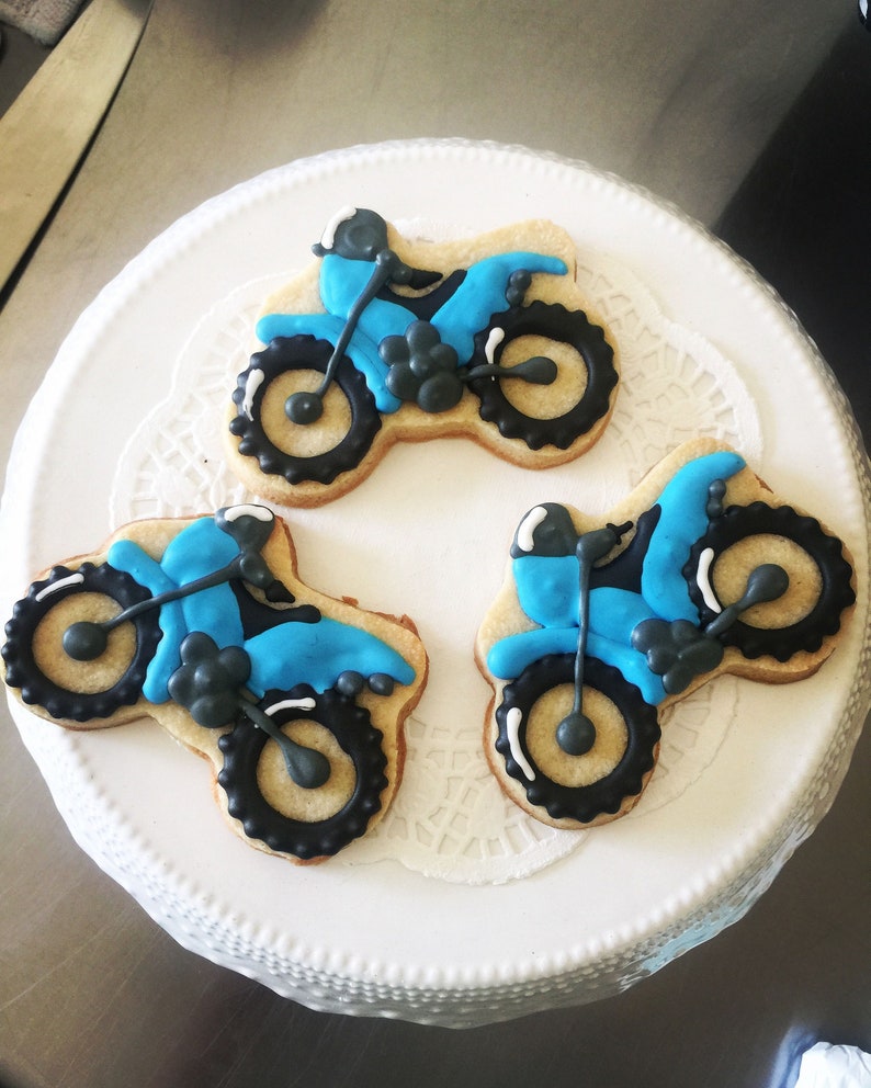 Dirt Bike 4'' Cookie Cutter Motorcycle Metal - Etsy