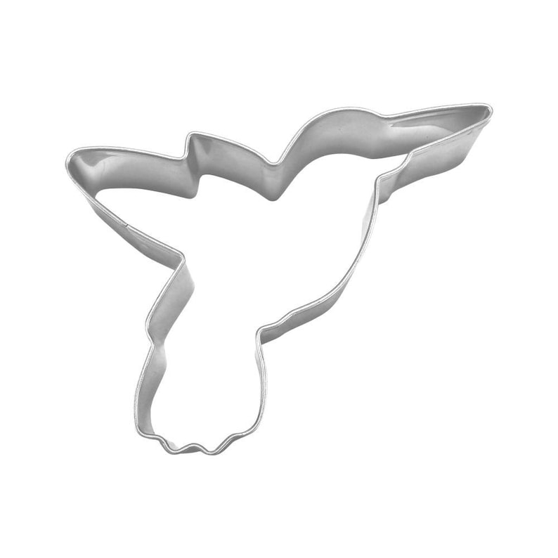 Hummingbird Bird 3'' Cookie Cutter Metal Animal | Cookie Cutters - Etsy