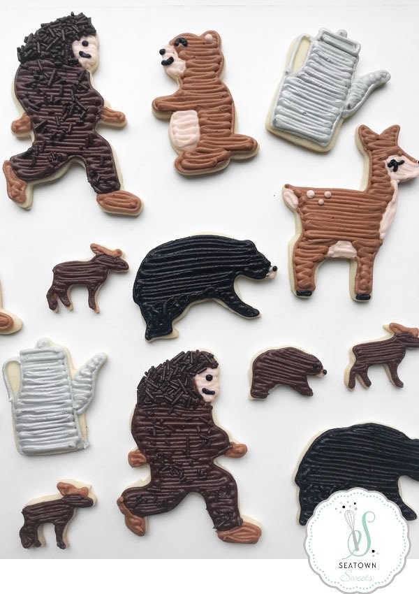 Bigfoot 4.5'' Sasquatch Cookie Cutter Metal | Etsy