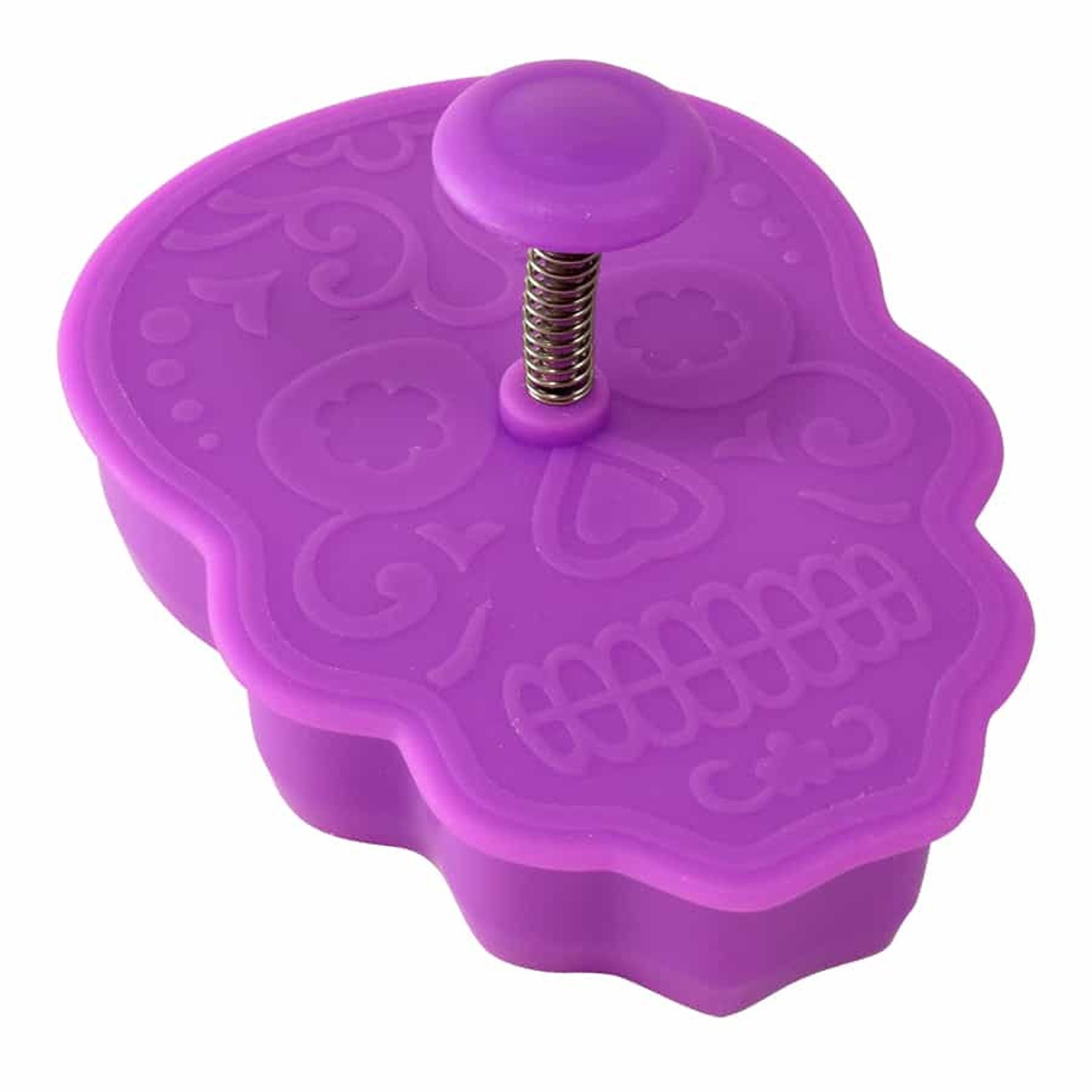 Sugar Skull Cookie Cut & Stamper 3'' Day of the Dead | Etsy