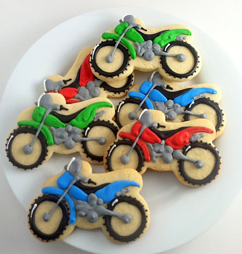 Dirt Bike 4'' Cookie Cutter Motorcycle Metal - Etsy