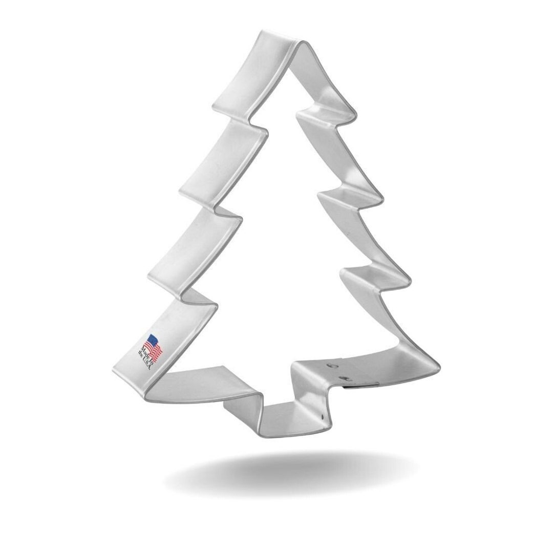 Tree 3.75'' Cookie Cutter Christmas Metal - Etsy