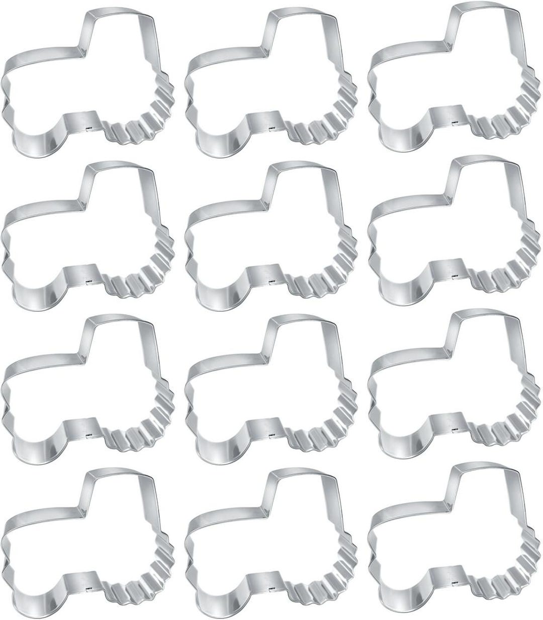 1 Dozen 12 Tractor 4'' Cookie Cutter Metal | Birthday Party | Farm ...